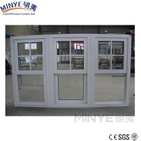 China Aluminum Sash Window with German Hardware 5mm Double Tempered Glass Fiberglass Screen for sale