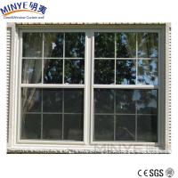 China Aluminum Sash Window with German Hardware 5mm Double Tempered Glass Fiberglass Screen for sale