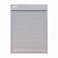 China UPVC Casement Window with Roller Shutters 5mm Double Tempered Glass High Strength Sealing for sale