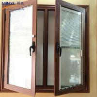 China Iron Window Grill Design for Double Glazed Casement Window in Horizontal Pattern for sale