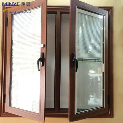 China Iron Window Grill Design for Double Glazed Casement Window in Horizontal Pattern for sale