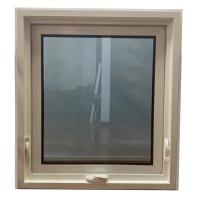 China VERTICAL Opening Pattern Top Hung Aluminum Window with Beautiful and Generous Design for sale