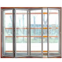 China France Style Aluminum Profile Balcony Sliding Glass Door 6063-T5 Custom Size for sale