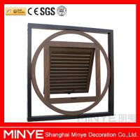 China Special-shaped Swing Aluminum Windows with Customized Shape and Double Tempered Glass for sale