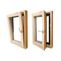China Vertical Opening Aluminium Chain Winder Top Hung Window with Timber Reveal 6063-T5 for sale