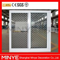 China Aluminum Alloy Frame Material Security Windows with Low-E Glass and Wire Mesh Screen for sale