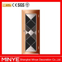 China Aluminum Semi Circular Casement Door 5mm Double Tempered Glass 6063-T5 Thermal Break for sale