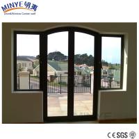 China Thermal Break Aluminum Casement Door Double Glazed 5+12A+5mm Custom Color for sale