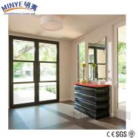 China Thermal Break Aluminum Casement Door Double Glazed 5+12A+5mm Custom Color for sale