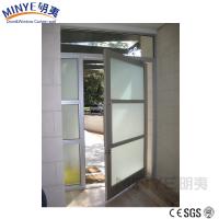 China Thermal Break Aluminum Casement Door Double Glazed 5+12A+5mm Custom Color for sale