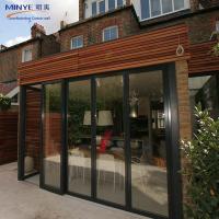 China Modern Iron Doors with German Roto Hardware French Style Folding Doors 6063-T5 Aluminum for sale