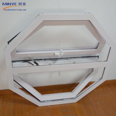 China Aluminum Alloy Casement Window 5mm 12A Double Glass Horizontal Opening 6063-T5 for sale