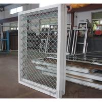 China Aluminum Louver Window with Customizable Burglar Mesh and Horizontal Opening Pattern for sale