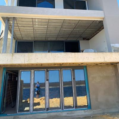 China Foldable Aluminium Main Iron Grill Door Design for Customized Size Windows and Doors for sale
