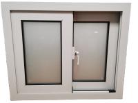 China Aluminum Alloy Sliding Glass Windows 1200mm x 1500mm for Bedroom Interior Large Glass Sliding Windows for sale