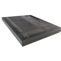 China 5mm 19A 5mm Glass Aluminium Skylight Frame with FiberGlass Screen Netting Material for sale
