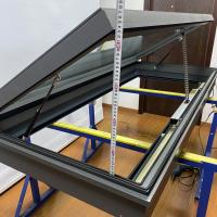 China Marine Boat Skylight Postmodern Aluminum Window 1.4-2.0mm Thickness Double Glazed for sale