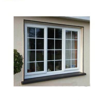 China Customized Colors Open Style Wood Color Aluminum Window Grills Design for Sliding Style 5mm 12A 5mm for sale