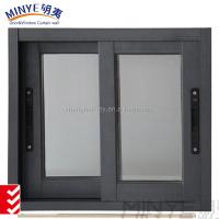 China Aluminum French Sliding Window 5mm+12A+5mm Double Glazed Powder Coated for sale