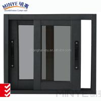 China Aluminum French Sliding Window 5mm+12A+5mm Double Glazed Powder Coated for sale