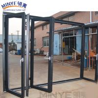 China Sound Insulated Sliding Glass Interior Folding Door 30 dB 4500 Pa for Farmhouses for sale