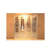 China Exterior Double Tempered Double Glazed Glass Folding Door 5+12A+5mm for Partition Wall for sale