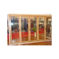 China German Design Sound Insulation Aluminum Main Door with Folding Doors 1.0mm Thickness RAL Color Custom for sale