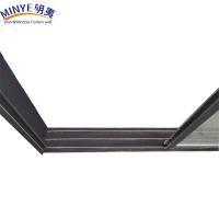 China Aluminium Glass Sliding Door 5mm+12A+5mm Double Glazed Security Patio Door for sale