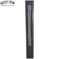 China Aluminium Glass Sliding Door 5mm+12A+5mm Double Glazed Security Patio Door for sale