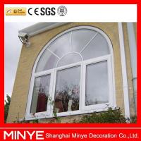 China Aluminum Arched Half Round Double Glazed Windows Sound Insulation 5+12A+5mm for sale