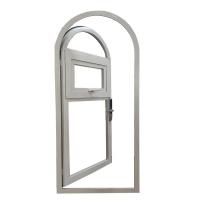 China Australian Standard Arched Aluminum Casement Glass Door 6063-T5 Thermal Break Double Glazing 5mm+12A+5mm for sale