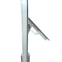 China Australian Standard Arched Aluminum Casement Glass Door 6063-T5 Thermal Break Double Glazing 5mm+12A+5mm for sale