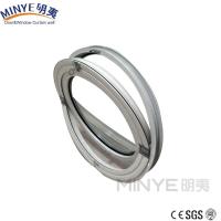 China Waterproof Double Glazed Round Window Glass 5mm+12A+5mm Heat Insulation Energy Saving for sale