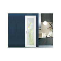 China Aluminum Alloy Modern Bathroom Fiber Glass Casement Door 6063-T5 Thermal Break Double Glazing 5mm+12A+5mm for sale