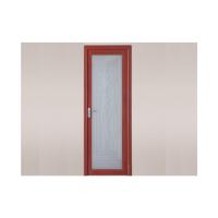 China Aluminum Alloy Modern Bathroom Fiber Glass Casement Door 6063-T5 Thermal Break Double Glazing 5mm+12A+5mm for sale