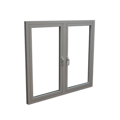 China European 50 Series Aluminum Casement Window Swing Open Style 5mm Double Glazing for sale