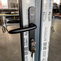 China Thermal Break Aluminum Bi-Fold Patio Doors Double Glazing Soundproof 5mm+12A+5mm for sale