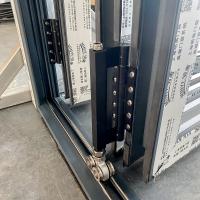 China Thermal Break Aluminum Bi-Fold Patio Doors Double Glazing Soundproof 5mm+12A+5mm for sale