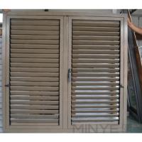 China Customized Thermal Break Aluminum Alloy Folding Screen Shutters for Windproof Function for sale