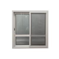 China 1.4mm Profile Double Glazed Tempered Glass Aluminum Alloy Sliding Window 5mm+12A+5mm for sale
