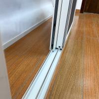 China 1.4mm Profile Double Glazed Tempered Glass Aluminum Alloy Sliding Window 5mm+12A+5mm for sale
