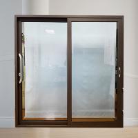 China Aluminum Alloy Sliding Door Sealing Balcony Typhoon Proof 6063-T5 4500pa for sale