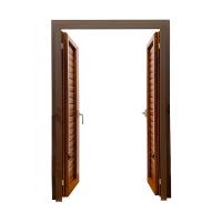 China Hotel Design Solution Anodized or Powder Coated Profile Finish Swing Open Shutter for sale