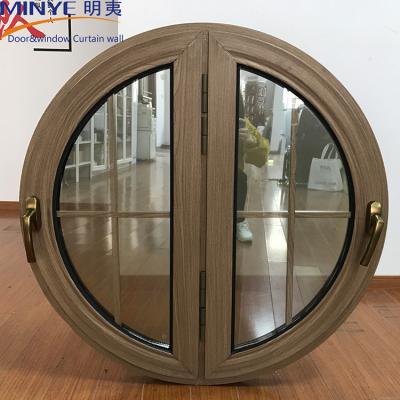 China Aluminum Alloy Casement Window with Double Glazing 5mm+12A+5mm for Folding Screen Market for sale