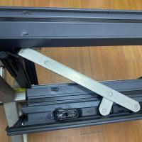 China Aluminum Alloy Swing Casement Window with Double Glazing 5mm+12A+5mm and Fiberglass Netting for sale