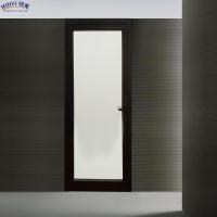 China Aluminum Alloy Casement Doors 6063-T5 with Double Tempered Glass 5mm+12A+5mm for sale