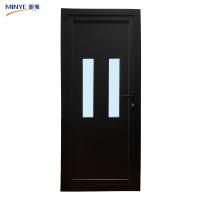 China Side Opening Casement Door Single Door 5mm 9A 5mm Glass Aluminum Plate for sale