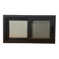 China Windproof Function Aluminum Sliding Windows Frame Design with Double Glazed Profile for sale