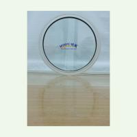 China Minimalist Round Aluminum Alloy Window Semi Circular Design 6063-T5 Thermal Break 5mm+12A+5mm Double Glazing for sale