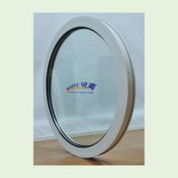 China Minimalist Round Aluminum Alloy Window Semi Circular Design 6063-T5 Thermal Break 5mm+12A+5mm Double Glazing for sale